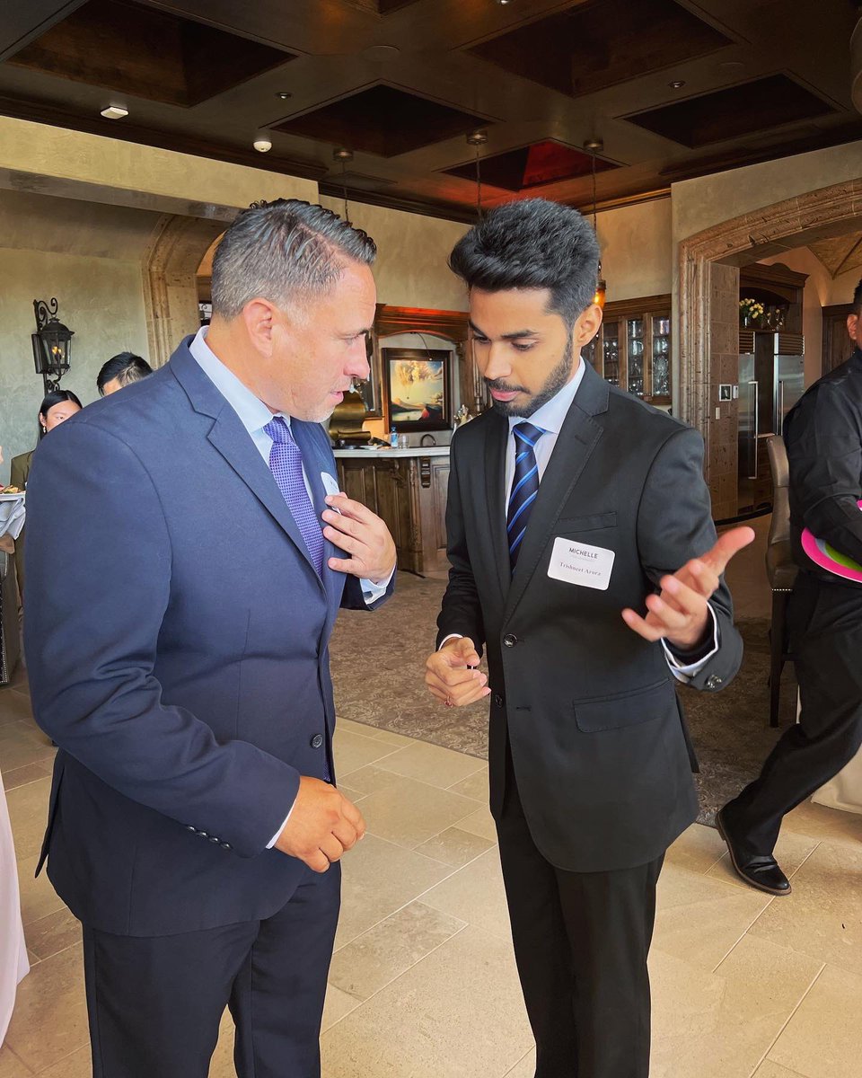 Trishneet Arora on Twitter: "Meeting with Lt Governor Howie Morales and presented the book to ...