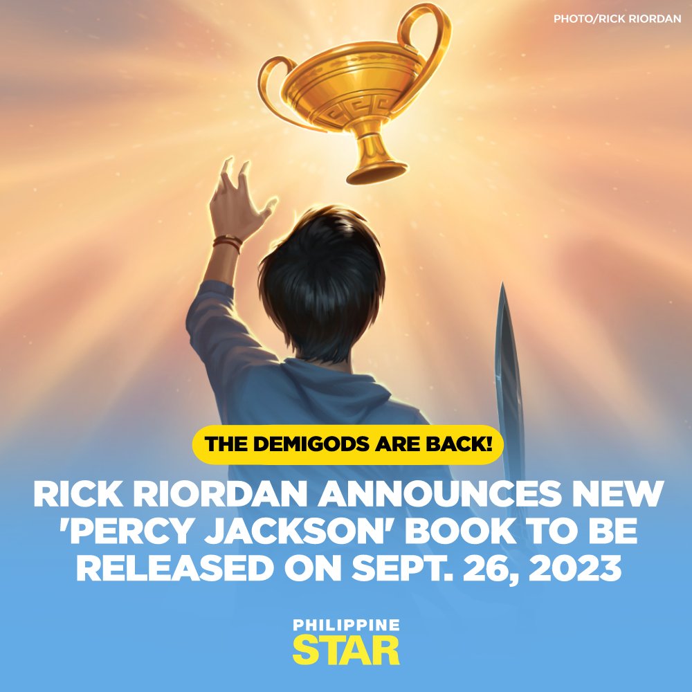 The Philippine Star On Twitter Calling All Demigods 🔱 American Author