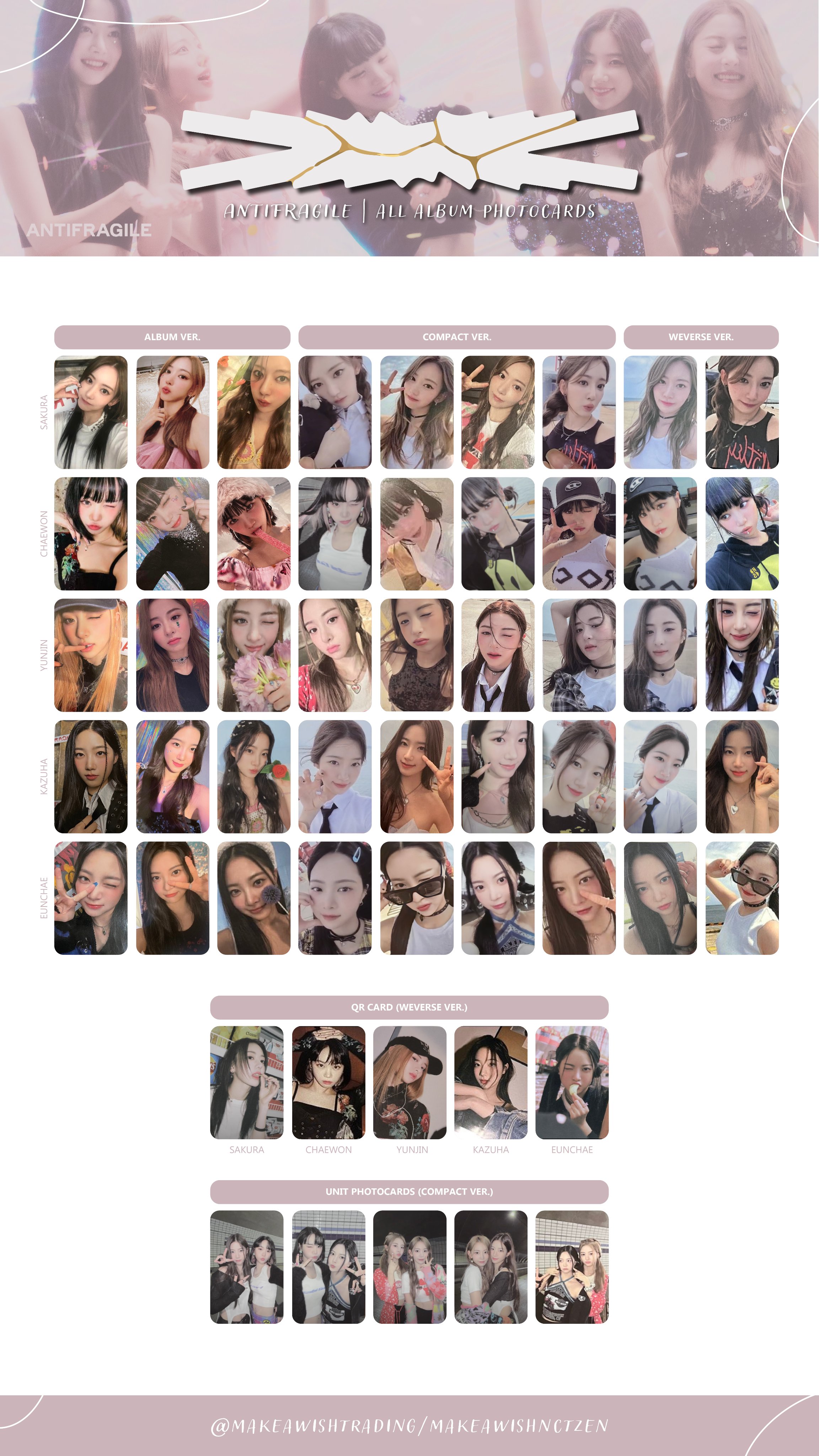 The Album Photocard Template The Album Photocard Template