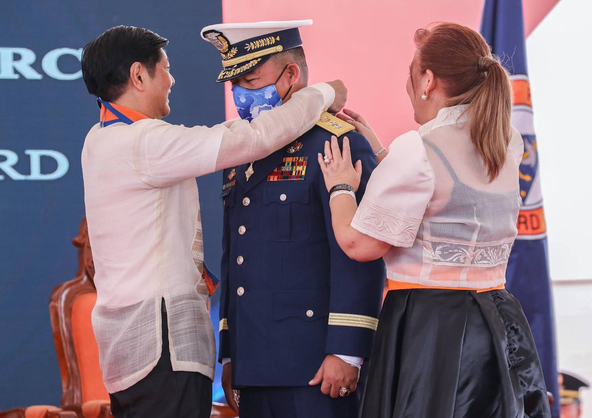 Philippine Coast Guard on Twitter: "RT @PTVph: TINGNAN: Pangulong Ferdinand R. Marcos, dumalo sa ...