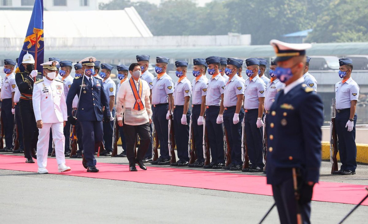 Philippine Coast Guard on Twitter: "RT @PTVph: TINGNAN: Pangulong Ferdinand R. Marcos, dumalo sa ...
