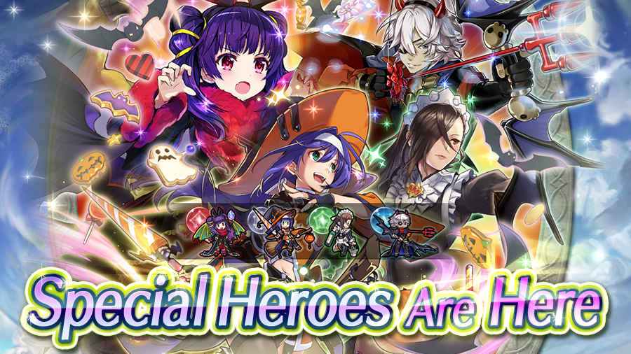 Fire Emblem Heroes on Twitter: "Costume-clad Special Heroes ready for a spooky night have ...