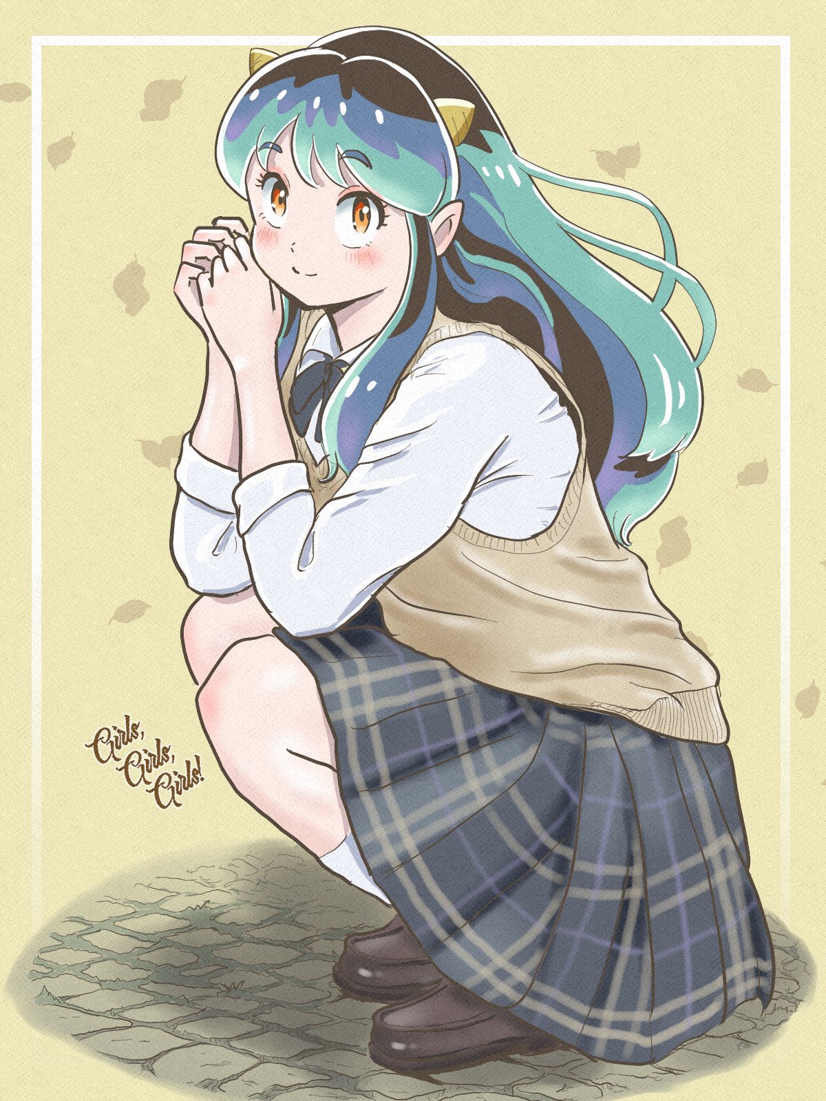 うる星やつら ラム色紙 その他 うる星やつら ラム色紙 その他
