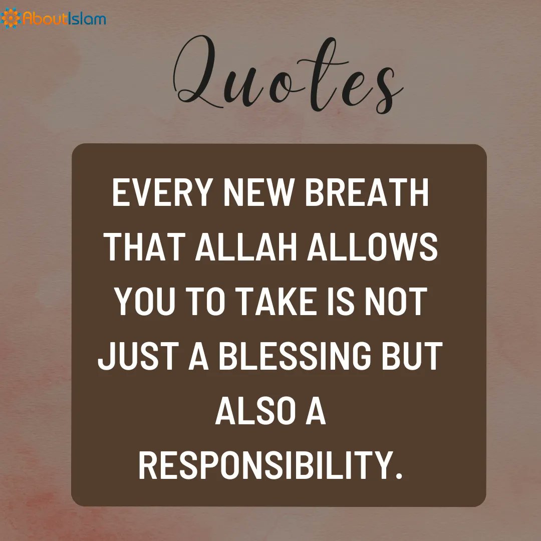 Blessing Of Allah Quotes About Islam On X: "Every New Day You Wake Up