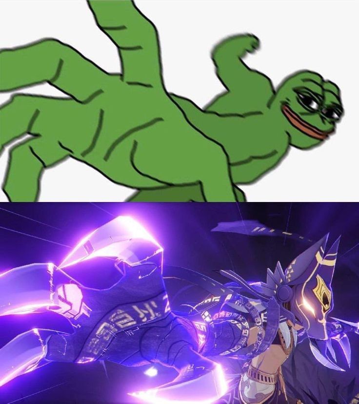 Genshin Memes on Twitter: "Same energy"