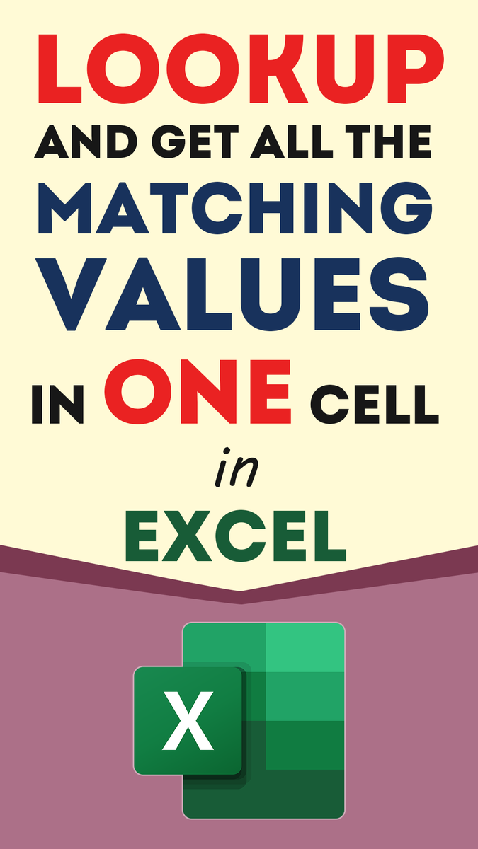 Learn Excel To Excel On Twitter Rt Exceltoexcel How To Lookup And Get Multiple Matching