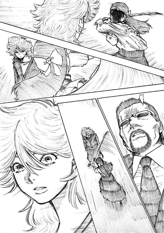 「WEB漫画「nini&nee」 第44話 「極道」25P~28Pをアップしました https://t.co/zlCvuz」備長炭の漫画