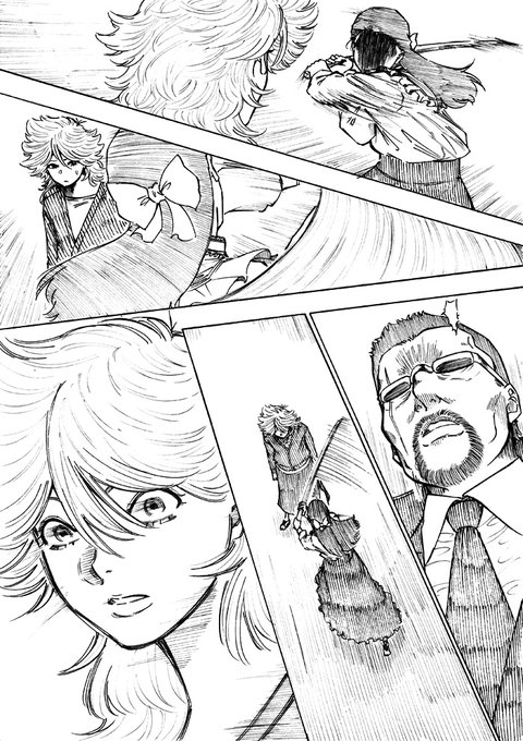 WEB漫画「nini＆nee」 第44話 「極道」25P~28Pをアップ.. | 備長炭 さんのマンガ | ツイコミ(仮)