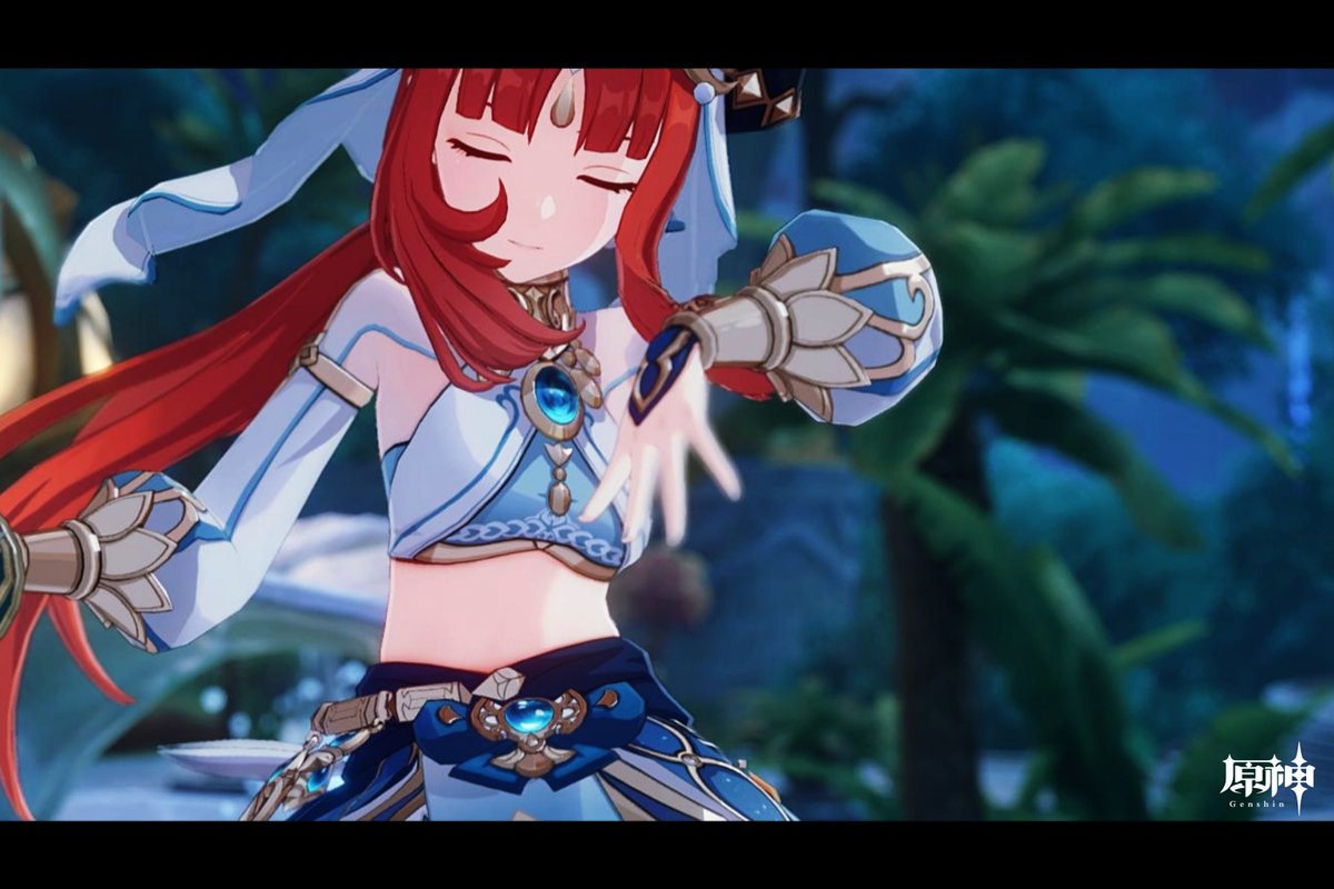 Daniele - Heizounal & The Lyns Main on Twitter: "RT @esaki_ninja: . . 水の精霊【月下】 . . #Nilou #ニィロウ ...