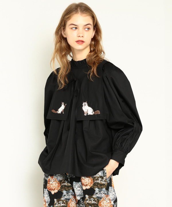 20周年の中川翔子🍒🍉🍫🍇🐈‍⬛🍣 on Twitter: "mmts 猫刺繍襟ブラウス https://t.co/vhhJ0XmSHp https://t.co/hHdqX3ZE1A ...