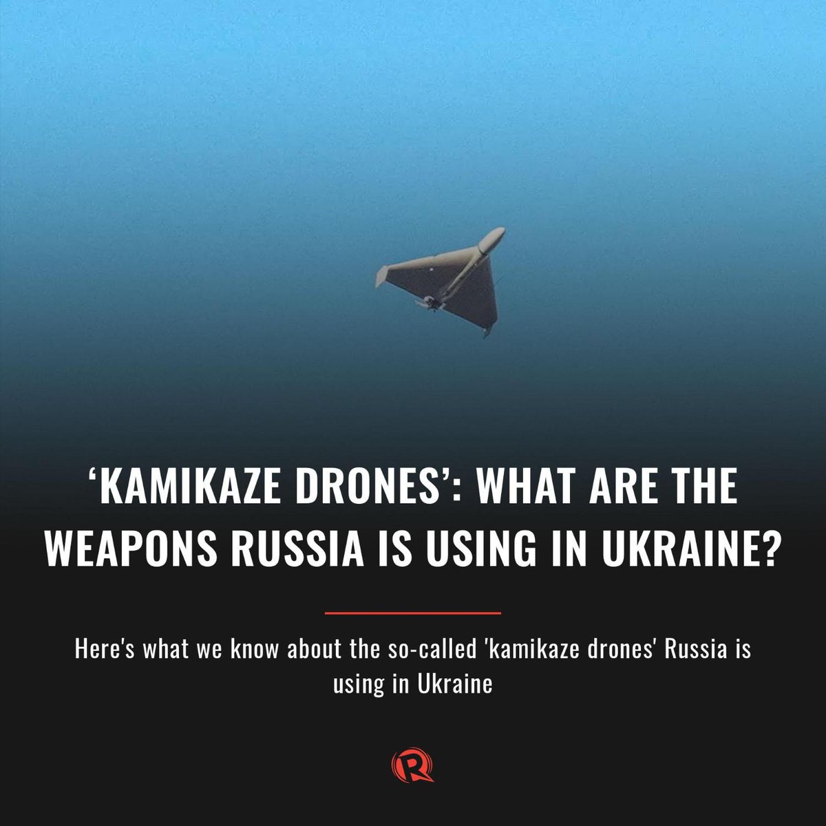 Rappler On Twitter Russia Launched Dozens Of “kamikaze” Drones On