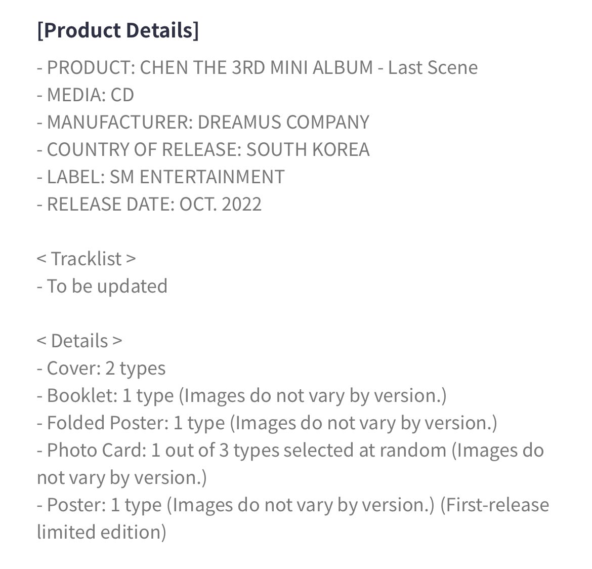 pii | LAST SCENE 🎬 on Twitter: "9pcs in total (3 each for the 2 photobook ber , and 3 for both ...