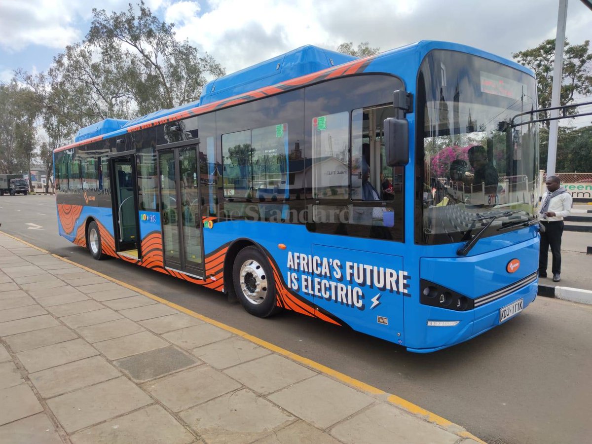 Africa Updates On Twitter Rt Standardkenya First Electric Transit