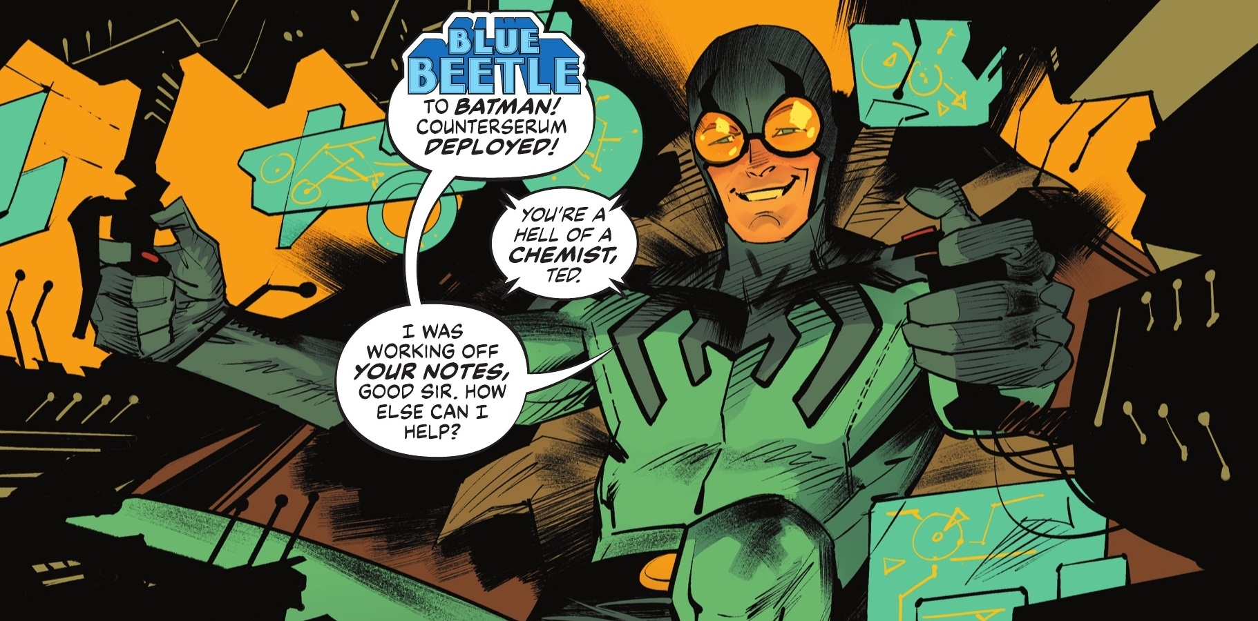 Blue Beetle Ted Kord Batman