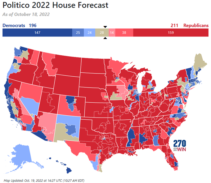2022 Presidential Election Map By County