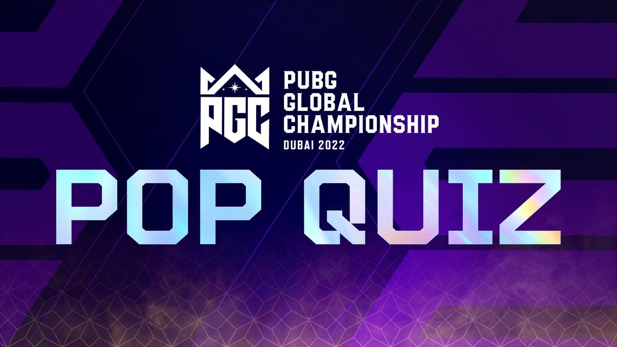 🏆#PGC2022 is coming! ARE YOU READY? Take a shot at our pop quiz on ...