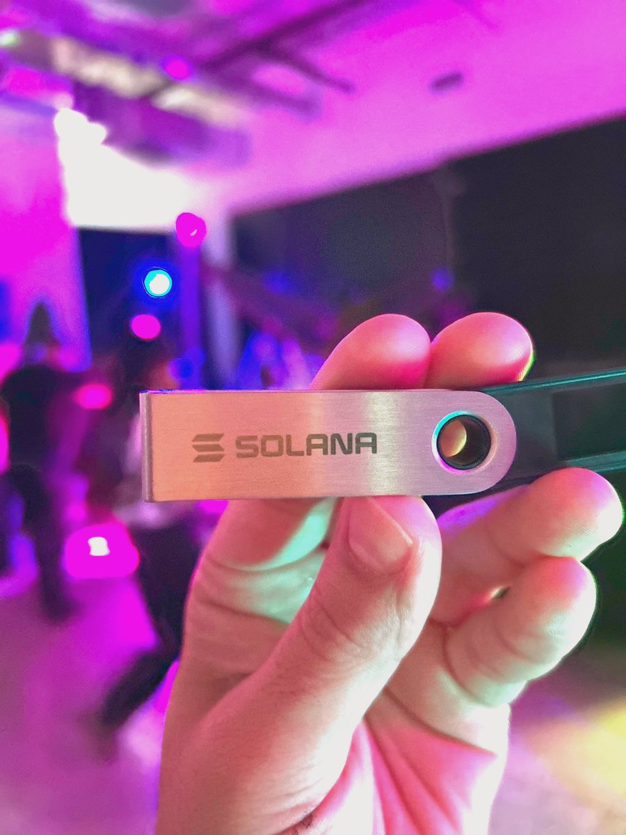 Ledger On Twitter For Folks In Nyc And Miami Head To Solanaspaces And Grab Yourself A