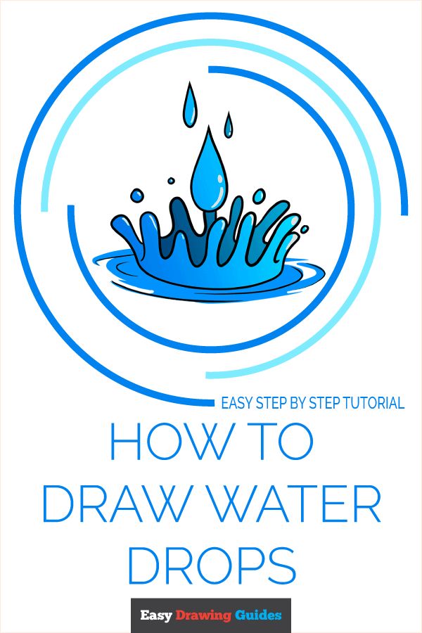 Water Drop Drawing Simple
