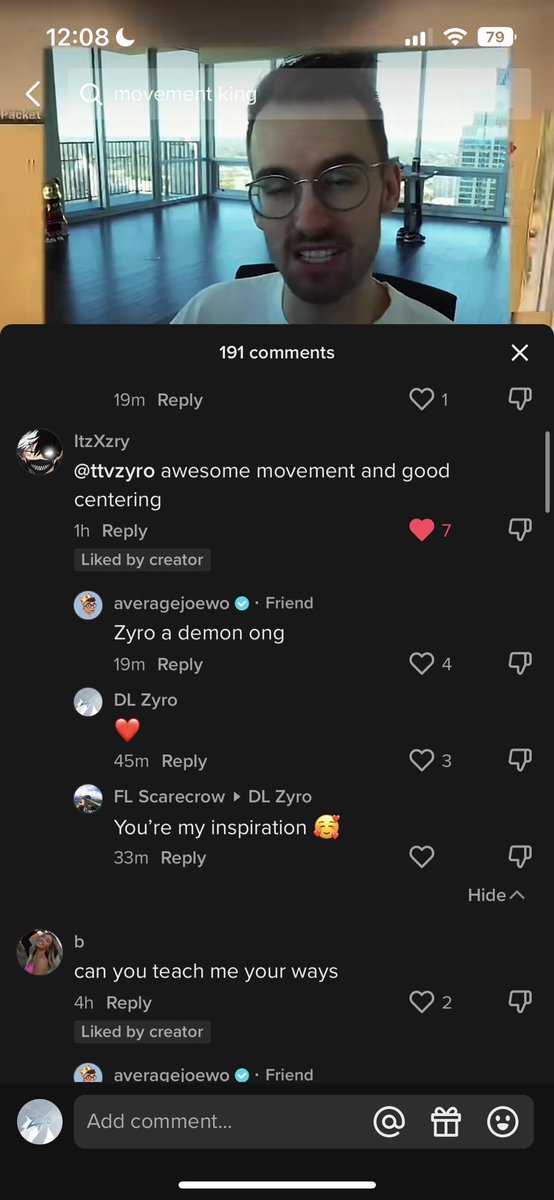 DL Zyro on Twitter: "Getting recognition from the true movement king ️ @AverageJoeWo"