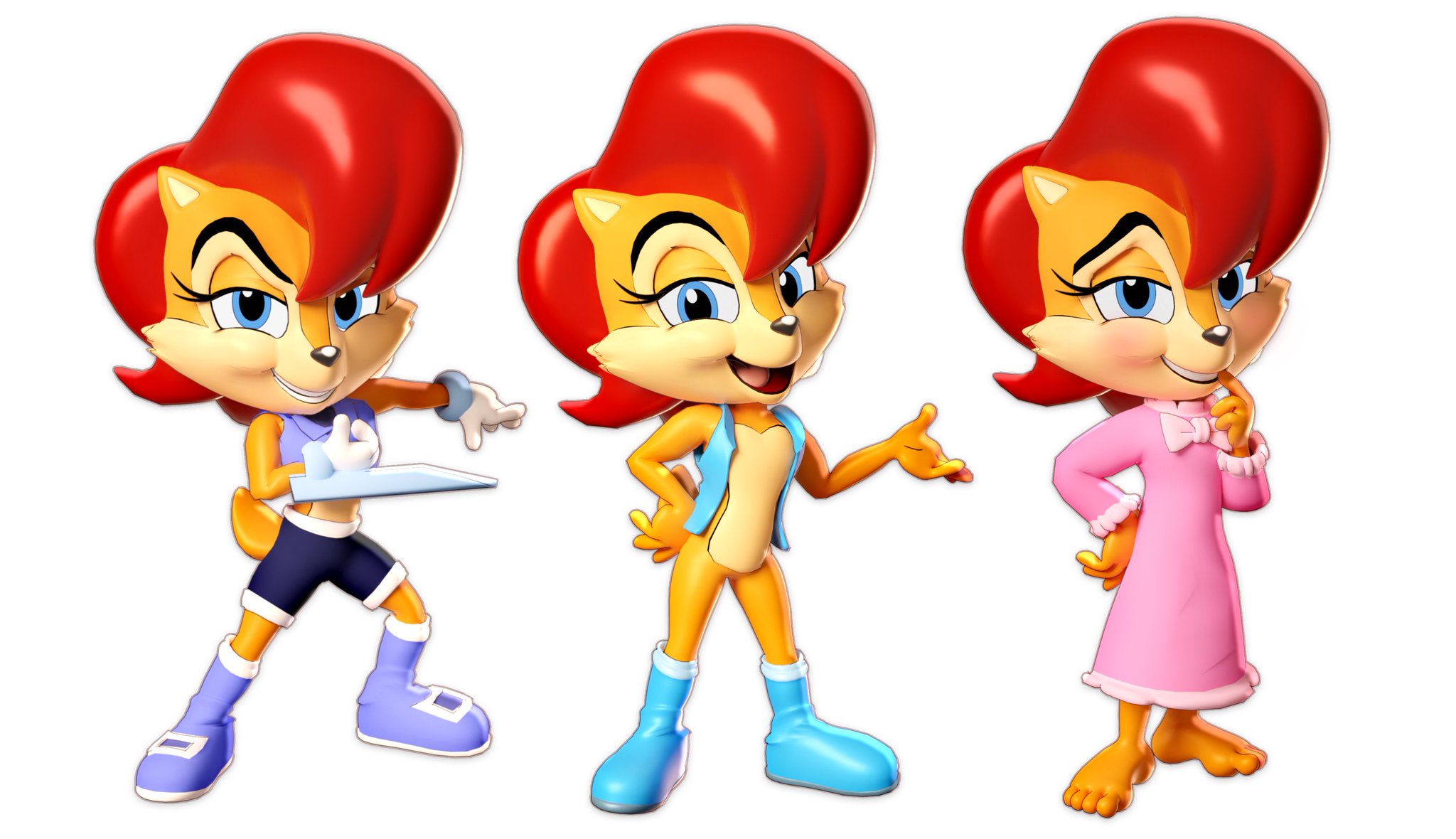 Sally Acorn Sonic Boom 3473