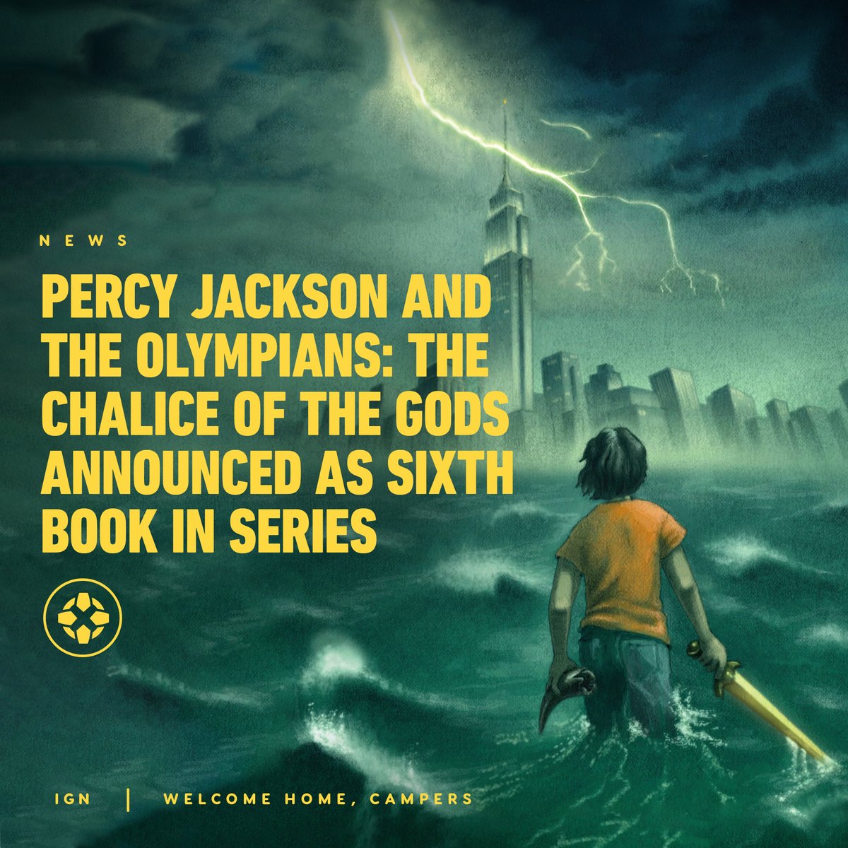 The Long Awaited Sixth Book In The Percy Jackson Series Has Been
