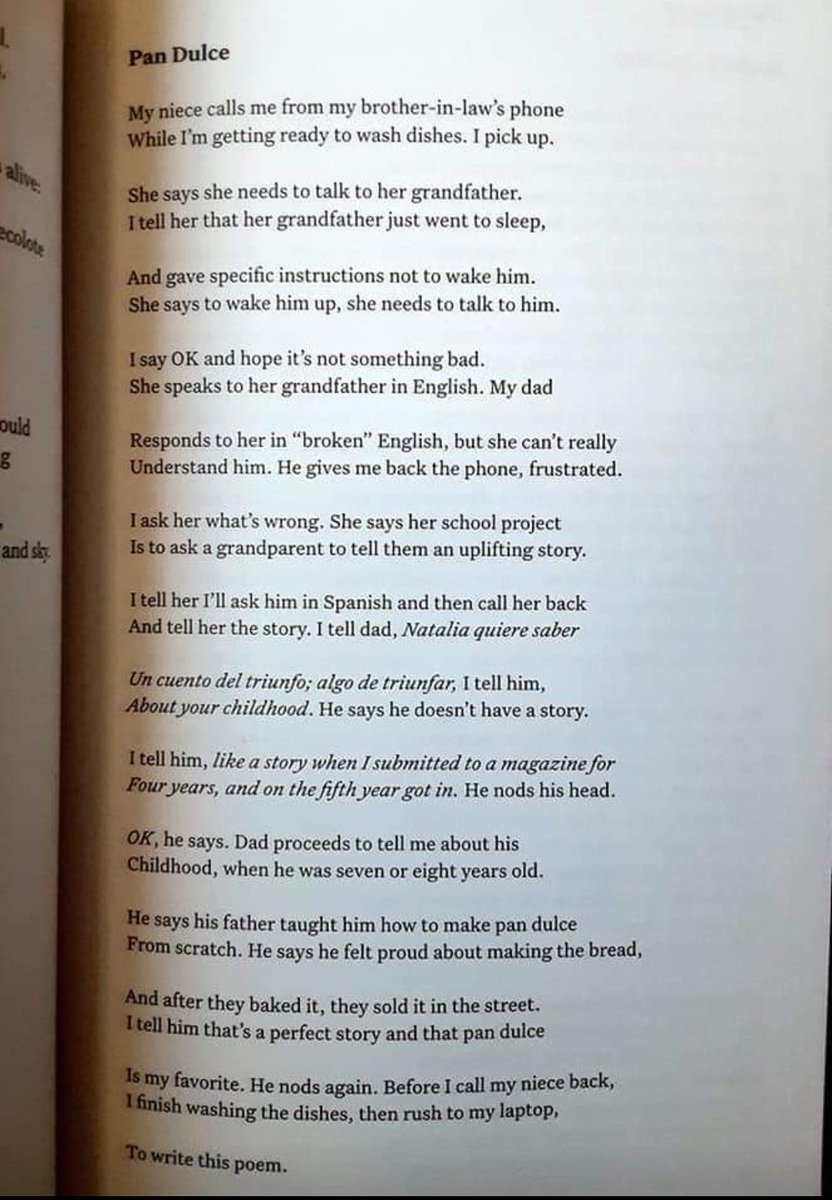 Jose Hernandez Diaz on Twitter: "Two yrs ago my poem "Pan Dulce" published in Poetry Magazine."
