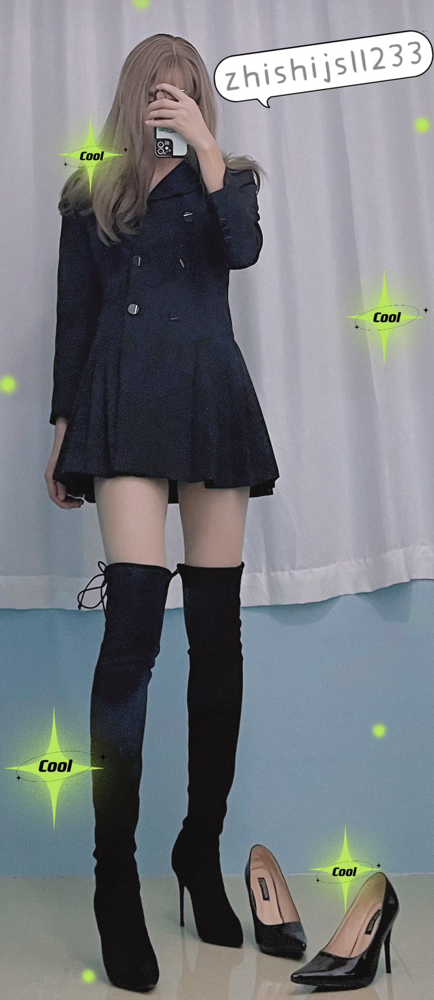 Koki On Twitter 西装裙过膝靴 很适合上街的一套 Cd Cdm Cdts Cd伪娘 Cd偽娘 伪娘 伪街 伪娘の日常 女装大佬 女裝 女裝子 足控