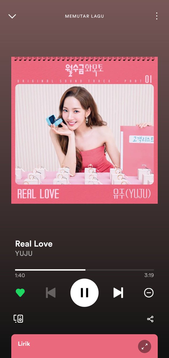 K-Drama Menfess on Twitter: "OST nya •kdm• Love In Contract enak enak bgt 😩💗"