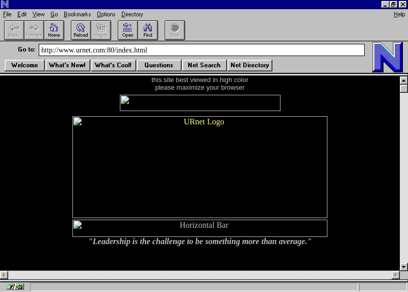 wayback_exe on Twitter: "http://URnet.com, Inc. Oct 1997 https://web.archive.org/web ...