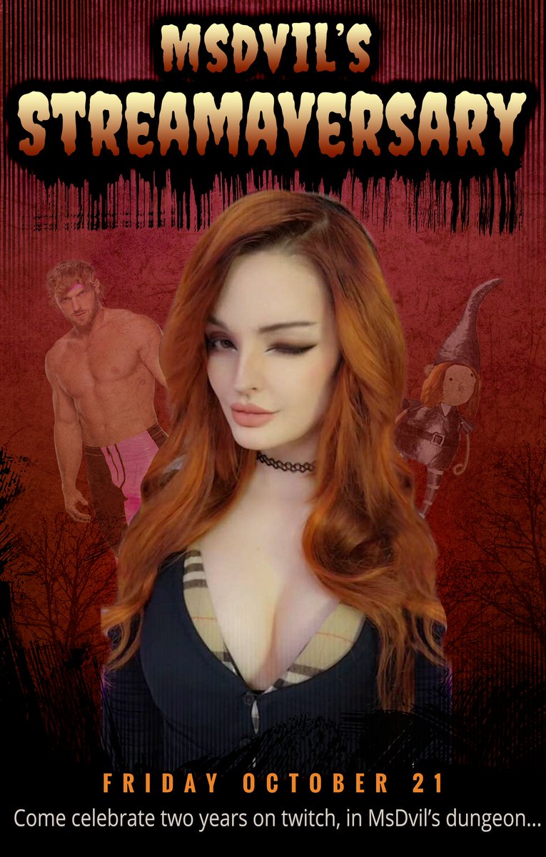 MsDVil on Twitter: "This Friday is my 2 year anniversary on http://Twitch.tv/Msdvil 🥰 come ...