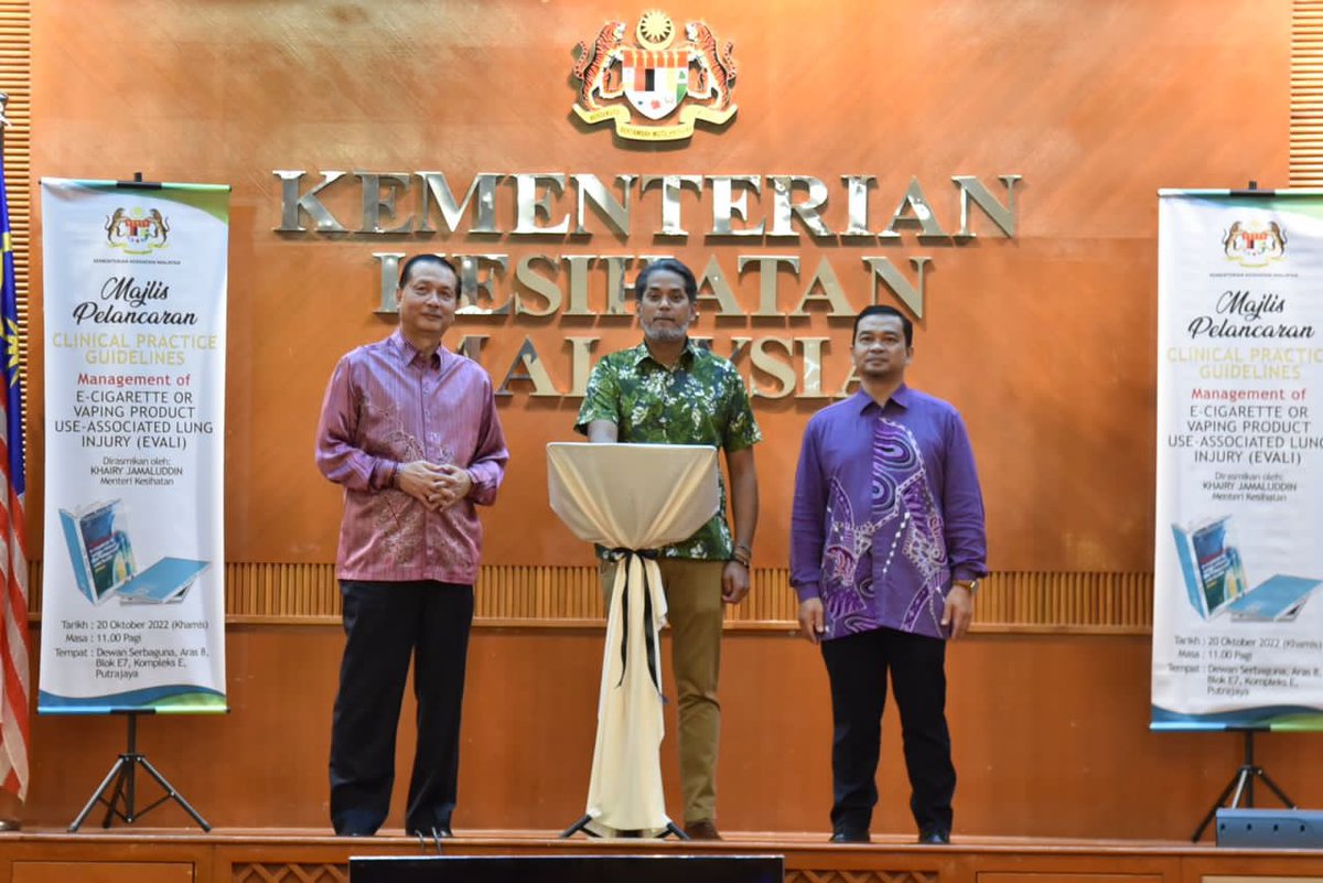 KKMalaysia🇲🇾😷 on Twitter: "YB @Khairykj, Menteri Kesihatan telah menyempurnakan Majlis ...