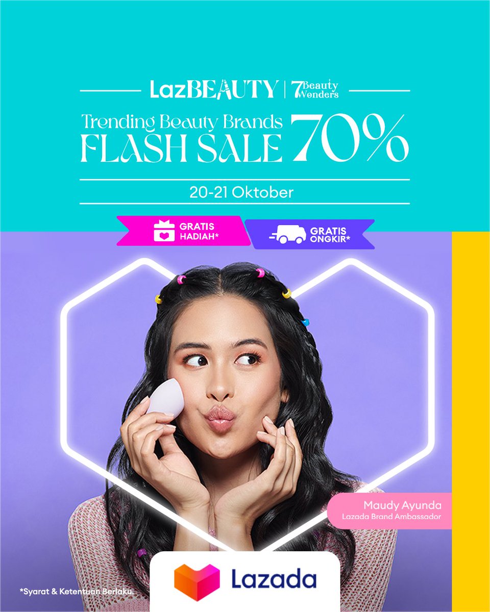 Lazada on Twitter: "Lazadians, lengkapin beauty items kamu, yuk! Beli ...
