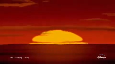 Lion King Sunset Scene