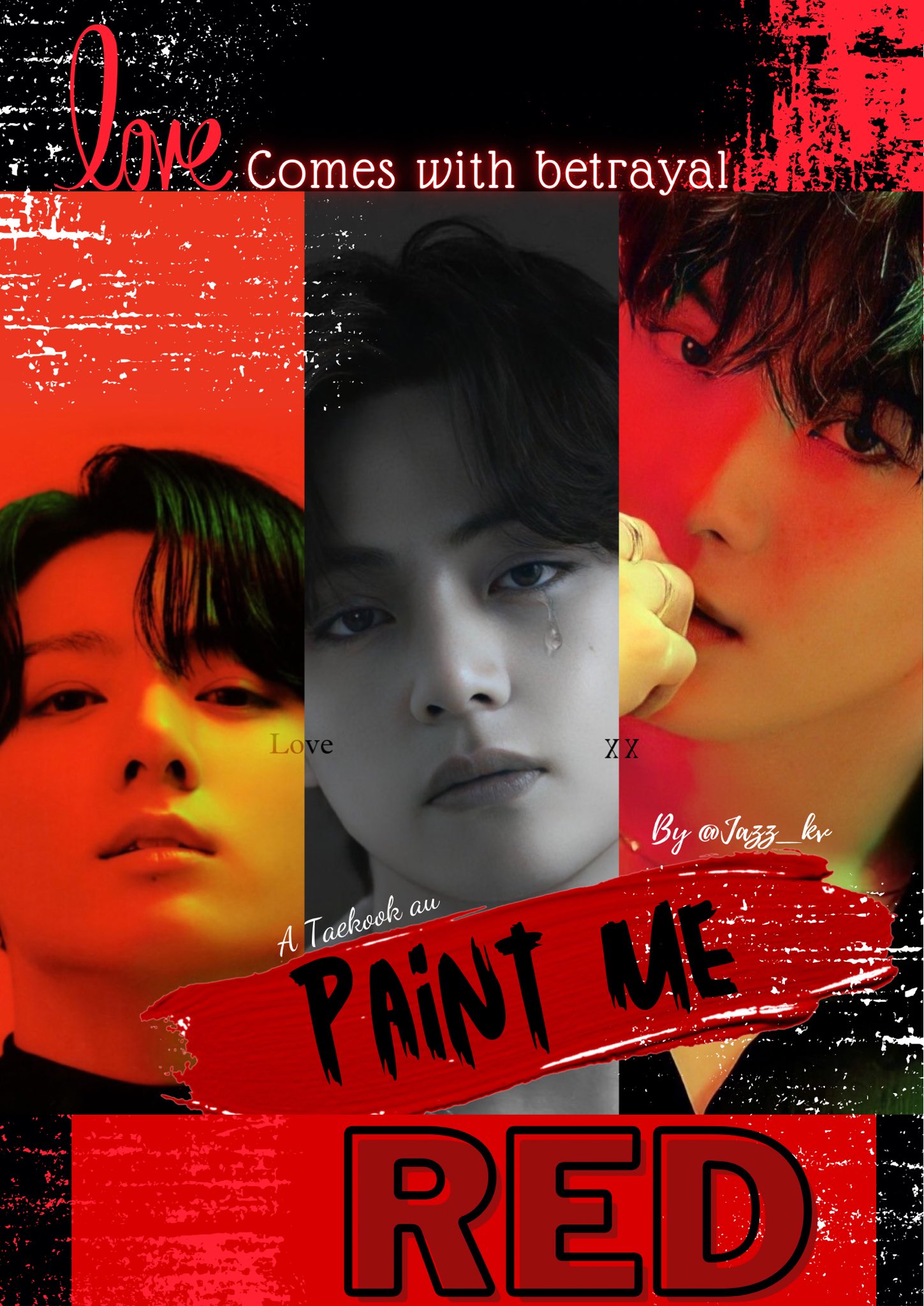 #taekook | Paint Me RED - Chapter 1 - Jazz_Inferna - 방탄소년단 | Bangtan Boys | BTS [Archive of Our Own]