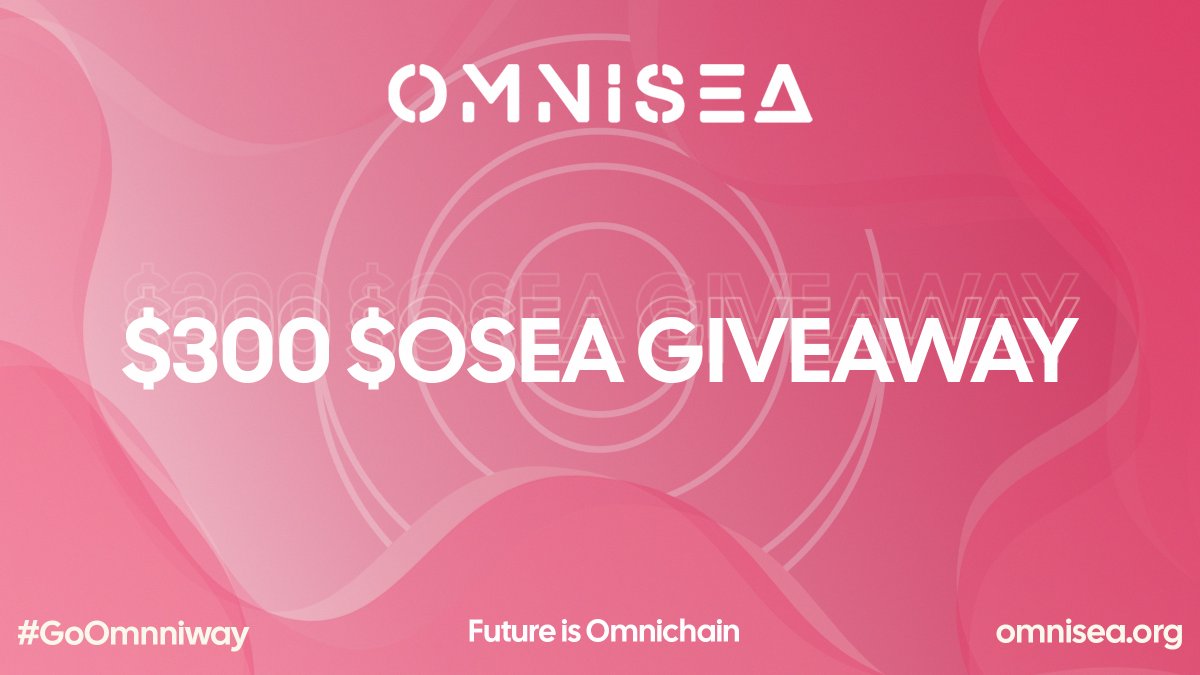 molena on Twitter: "RT @omnisea: Mini Community Game: 🎯 GIVEAWAY of $300 in $OSEA 🏆 3 winners ...