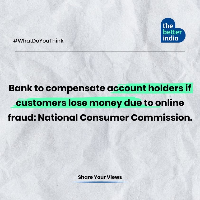 The Better India on Twitter: "#WhatDoYouThink #ShareYourViews Bank to ...
