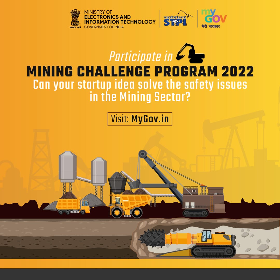 MyGovIndia on Twitter: "Solve real problems faced by mining companies, industries & citizens ...