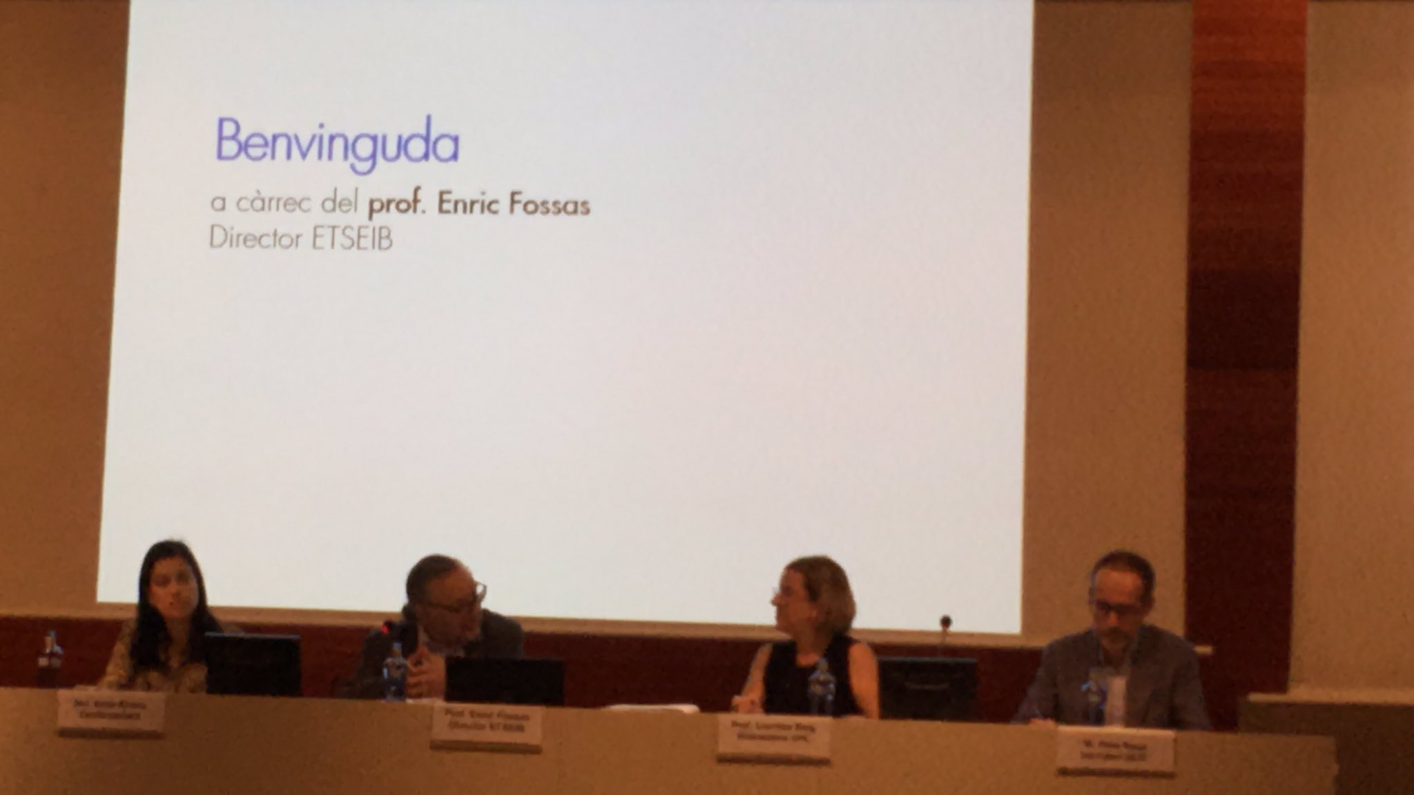 CITCEA-UPC on Twitter: "Inaugurem el curs a l'@ETSEIB_UPC !! https://t.co/tBGMbHPyXr" / Twitter