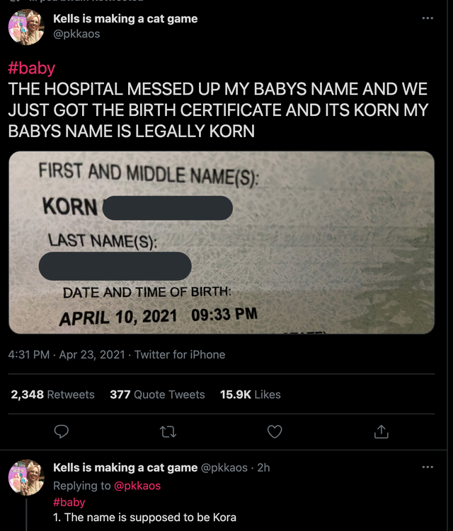 crazy ass moments in nu metal history on Twitter: "Baby Korn (2021) https://t.co/MQiUWpuTGv ...