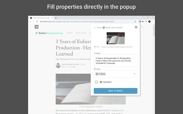 How I tame information overload: • I save good reads to Notion using the "Save to Notion" Chrome ...