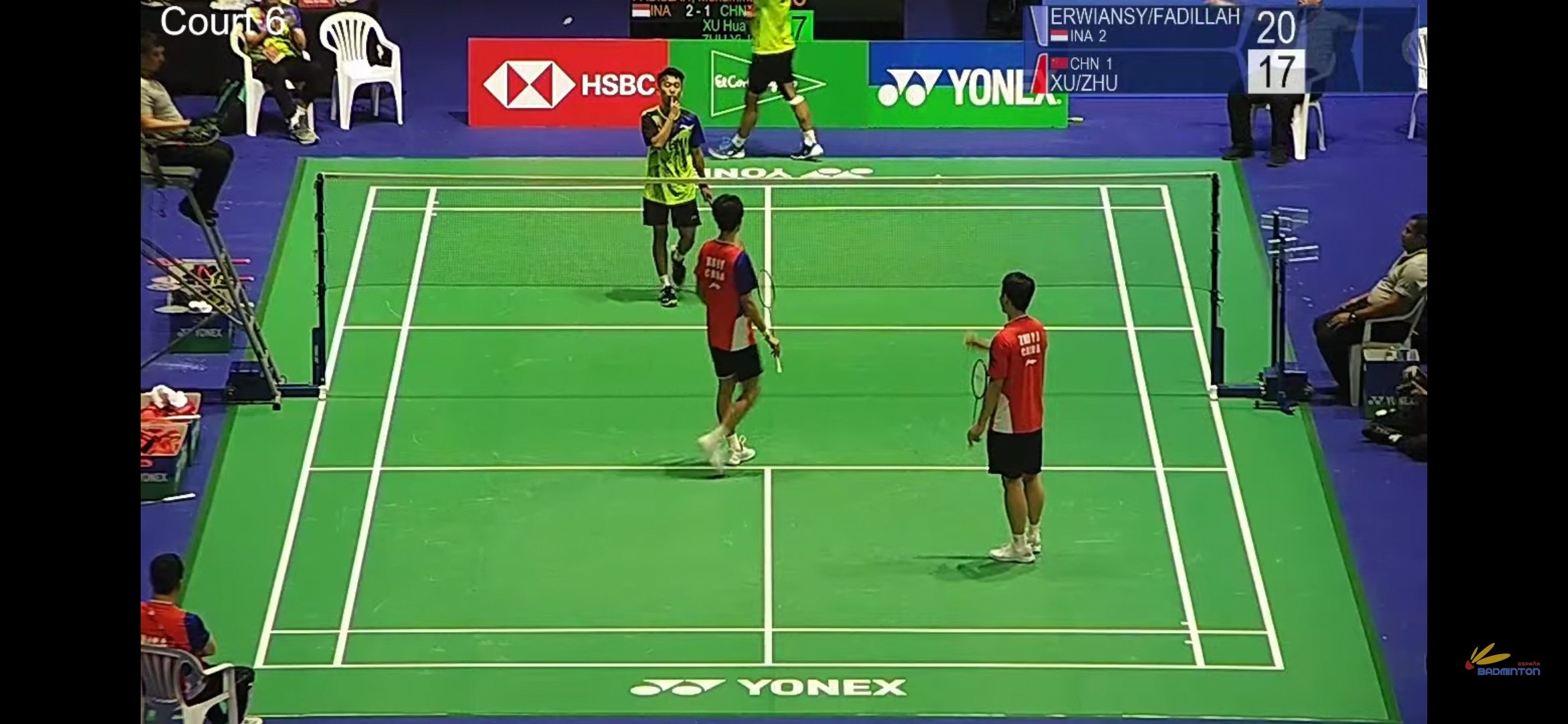 Badminton Talk on Twitter: "#SuhandinataCup2022 - QF [INA 3-1 CHN] MD Muhammad Putra Erwiansyah ...