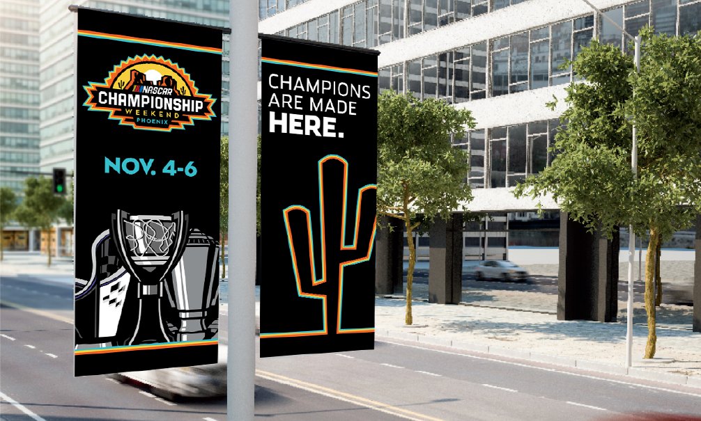 NASCAR is buying advertising placements and billboards all over Phoenix ...