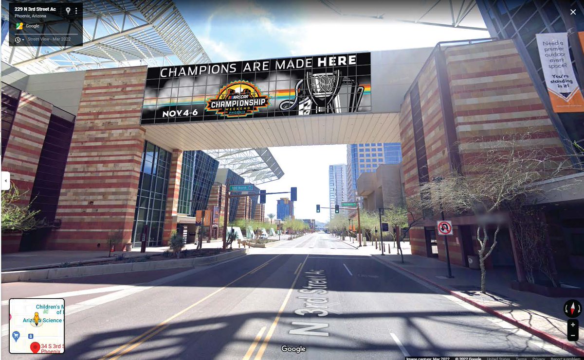 NASCAR is buying advertising placements and billboards all over Phoenix ...