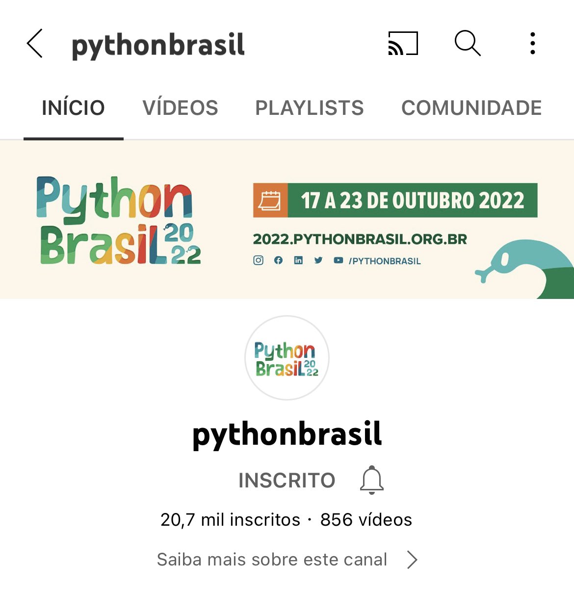Python Brasil (@pythonbrasil) / Twitter