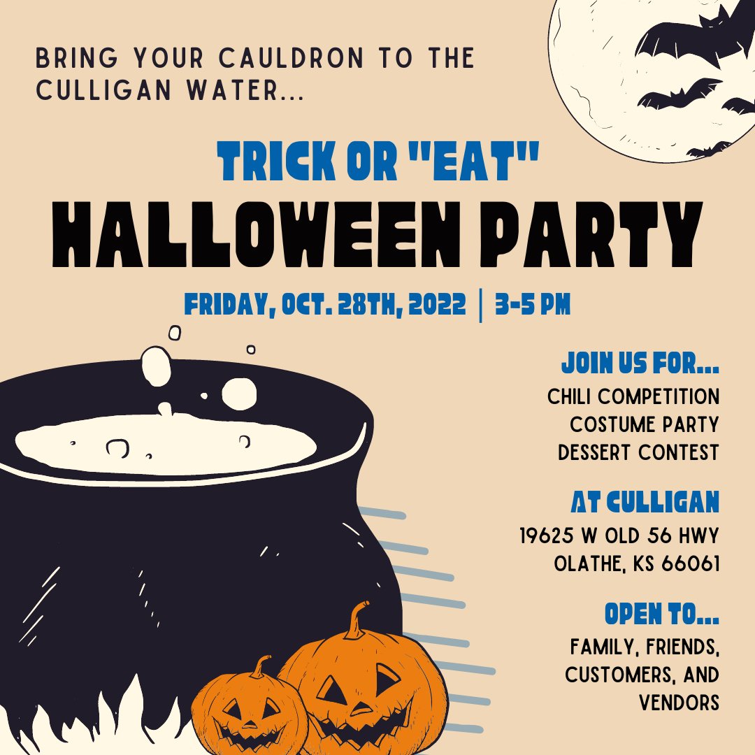 Halloween Chili Cook Off Flyer