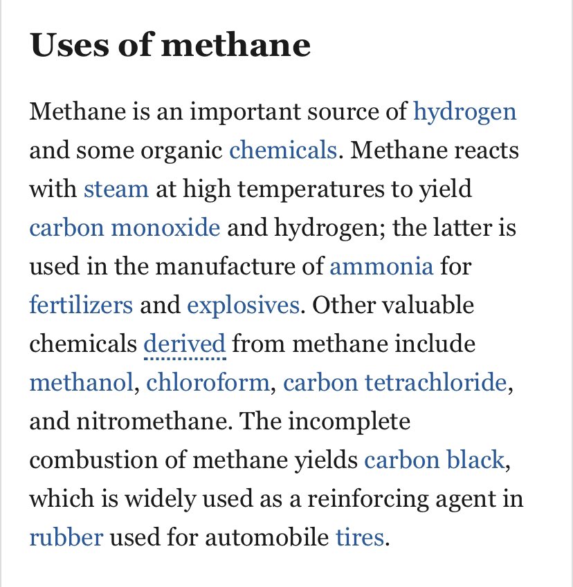 How ironic would it be if the burst methane pipes were actually due to ...