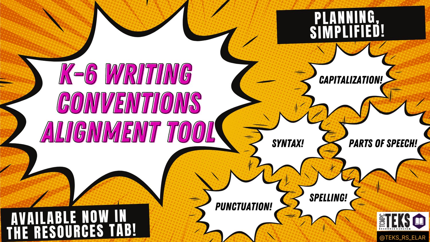 TEKS RS ELAR Team on Twitter: "Get a vertical snapshot of language ...