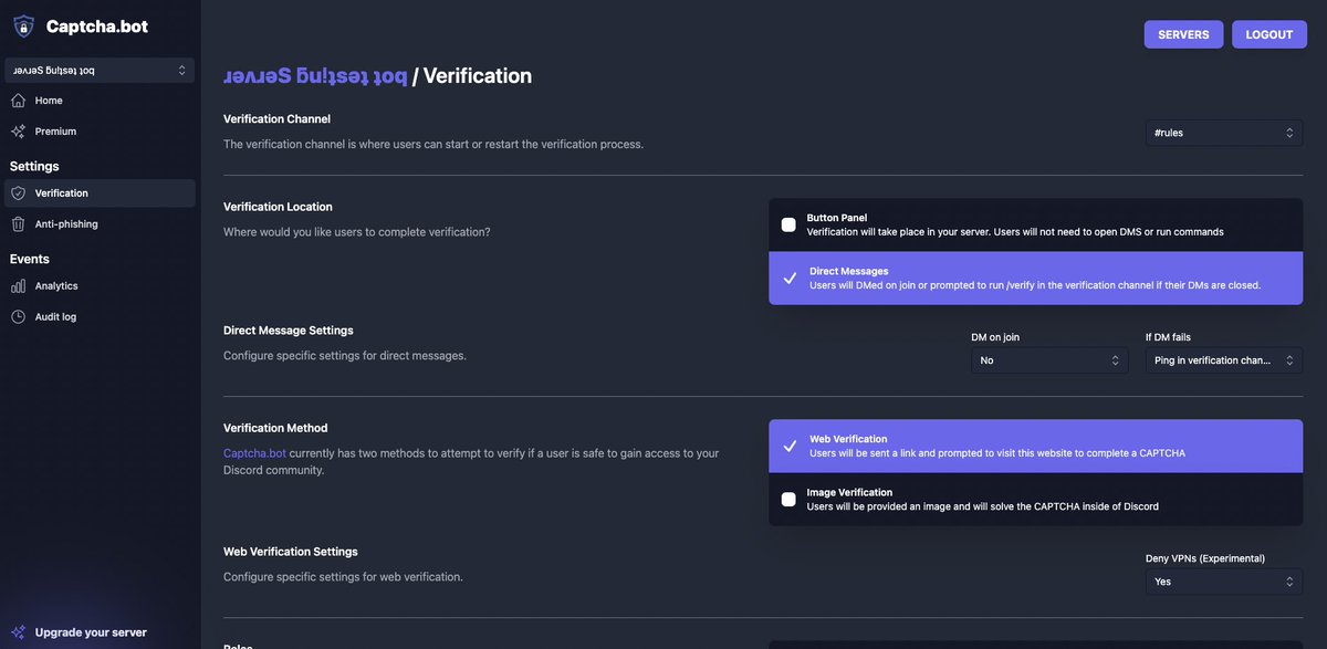 Captcha Bot On Twitter ๐ We Have Released Our New Dashboard For