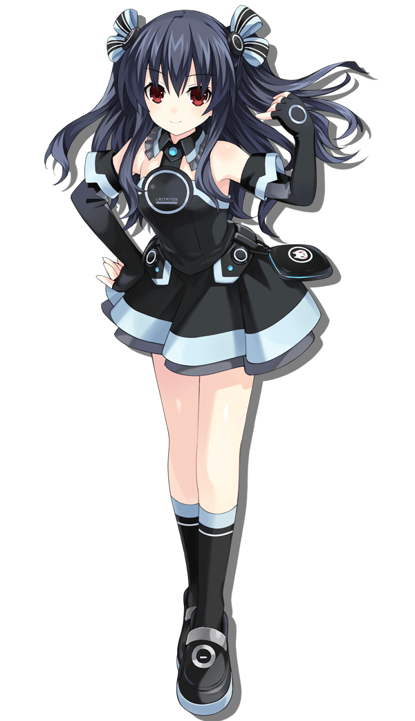 Hyperdimension Neptunia Black Heart Render