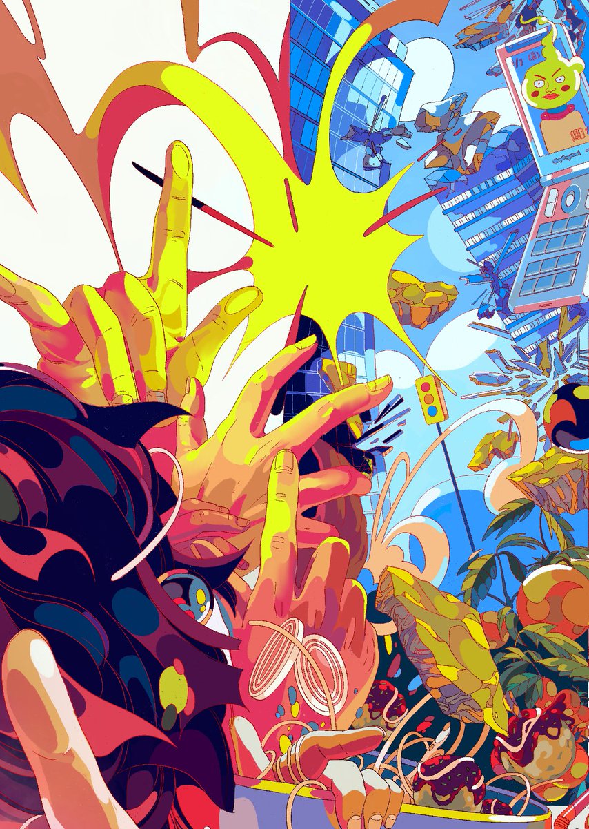 「preview of a mob psycho poster :) 」|Deb JJ Lee @ TCAF 140のイラスト